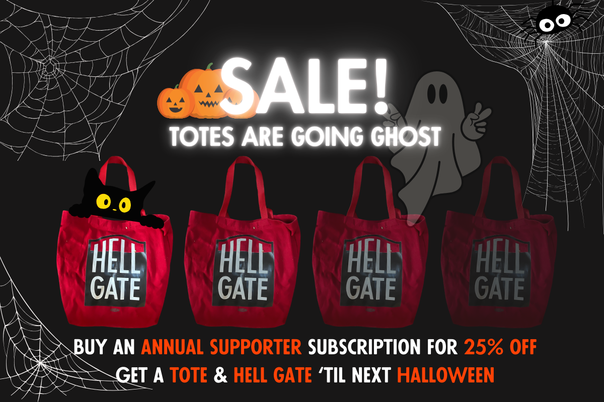 Take 25 Percent Off and Get a Hell Gate Tote Bag During Our 'Totes Are ...