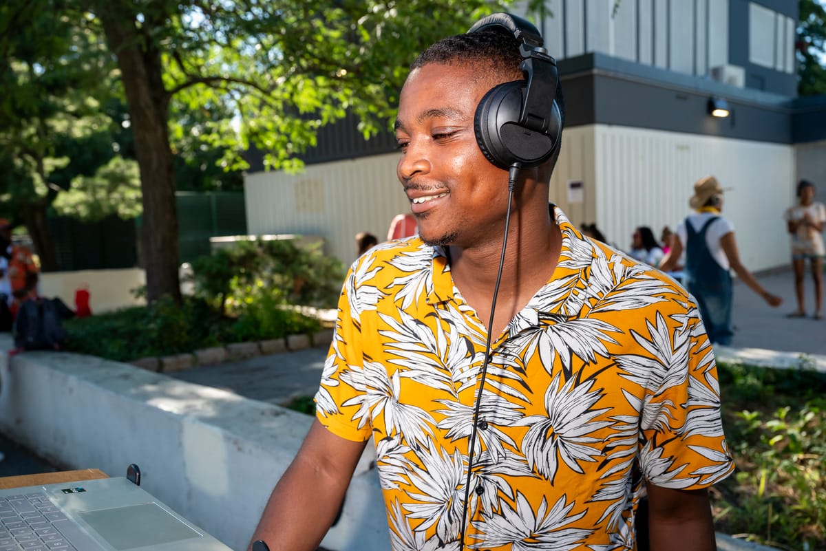 Meet the DJ Who Brings the House Down in Herbert Von King Park—Every ...