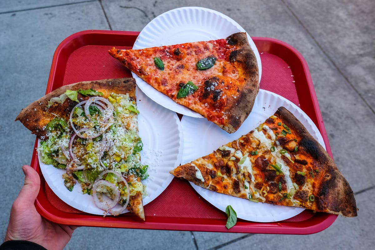 It's a '90s NYC Pizza Party at Greenpoint's Diamond Slice