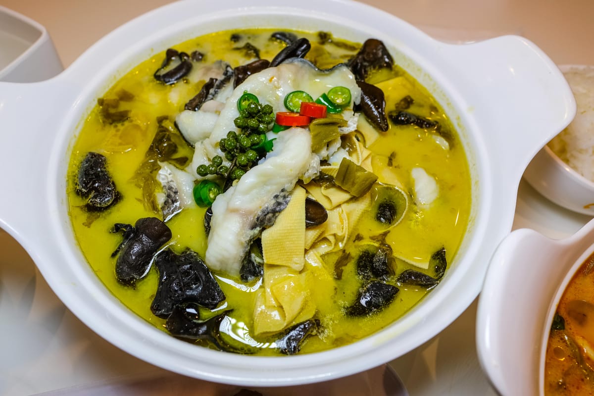 $20 Dinner: Gorgeous Fiery Stews at Flushing's Fish With You - Hell Gate
