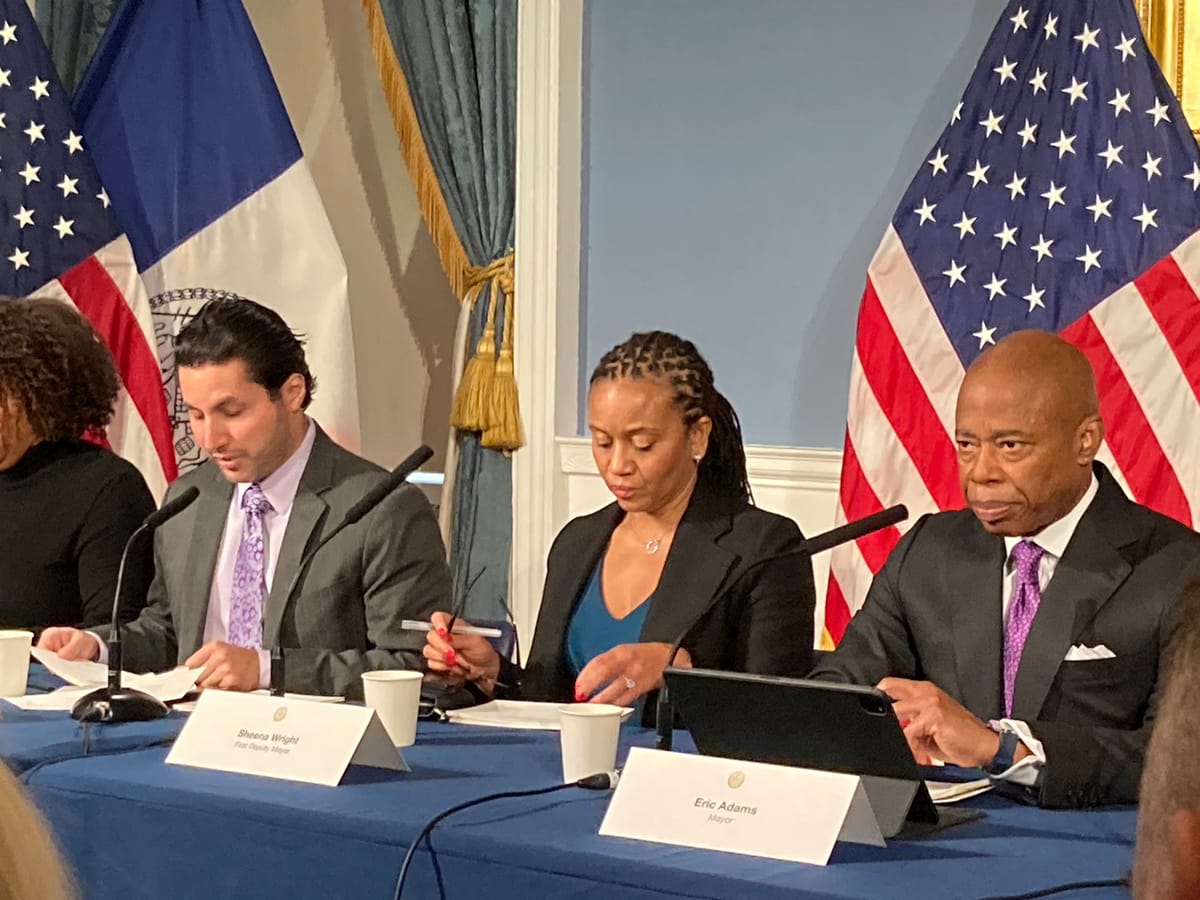 After FBI Raid, Mayor Adams Says He Rushed Back From D.C. to Do ...