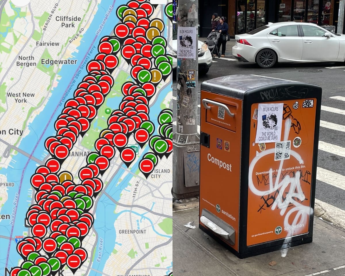 The Struggle to Find an Empty DSNY Compost Smart Bin Is Real - Hell Gate