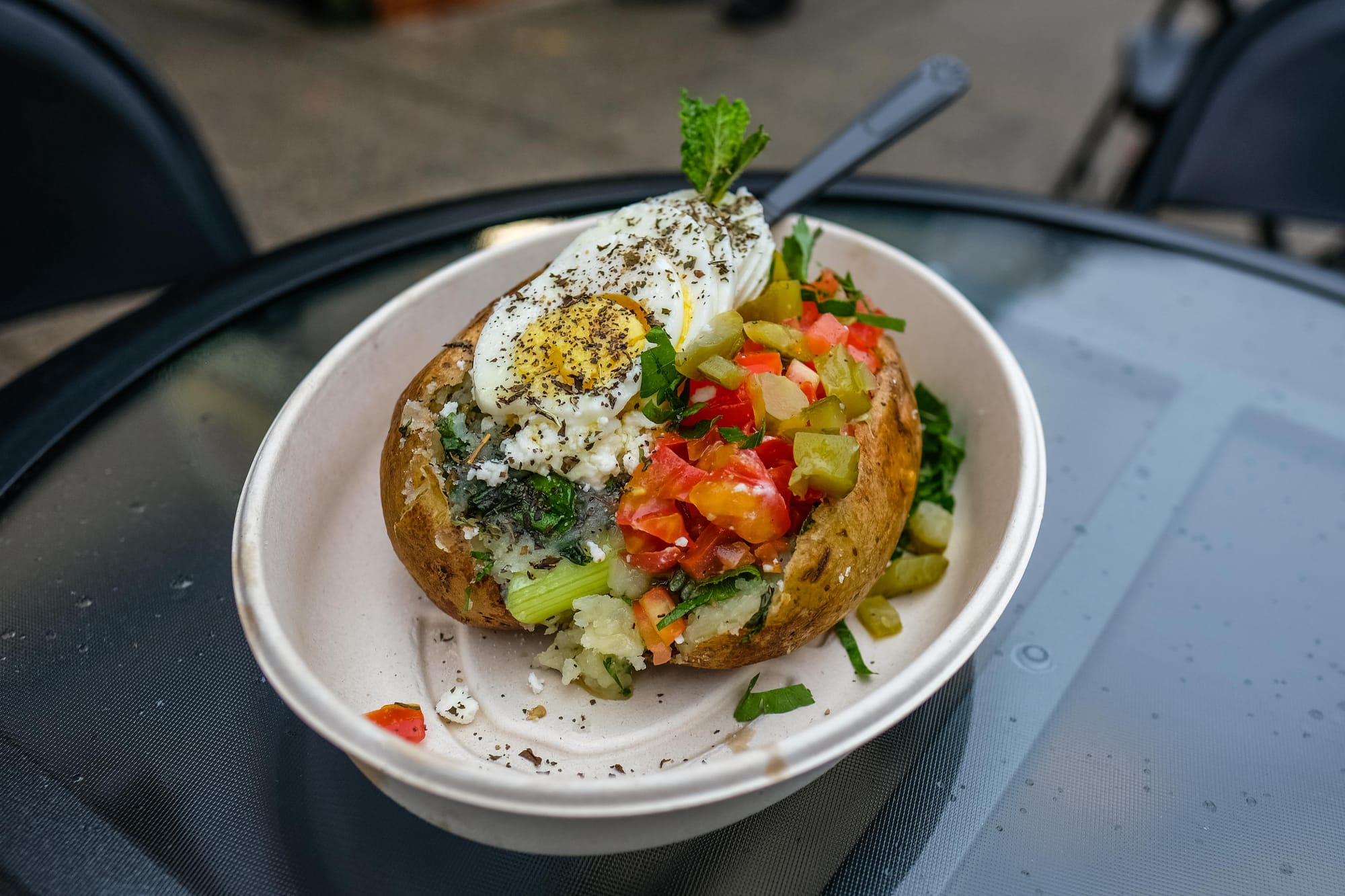 Spudz Slope Serves Beautiful Baked Potatoes From a Windsor Terrace Window